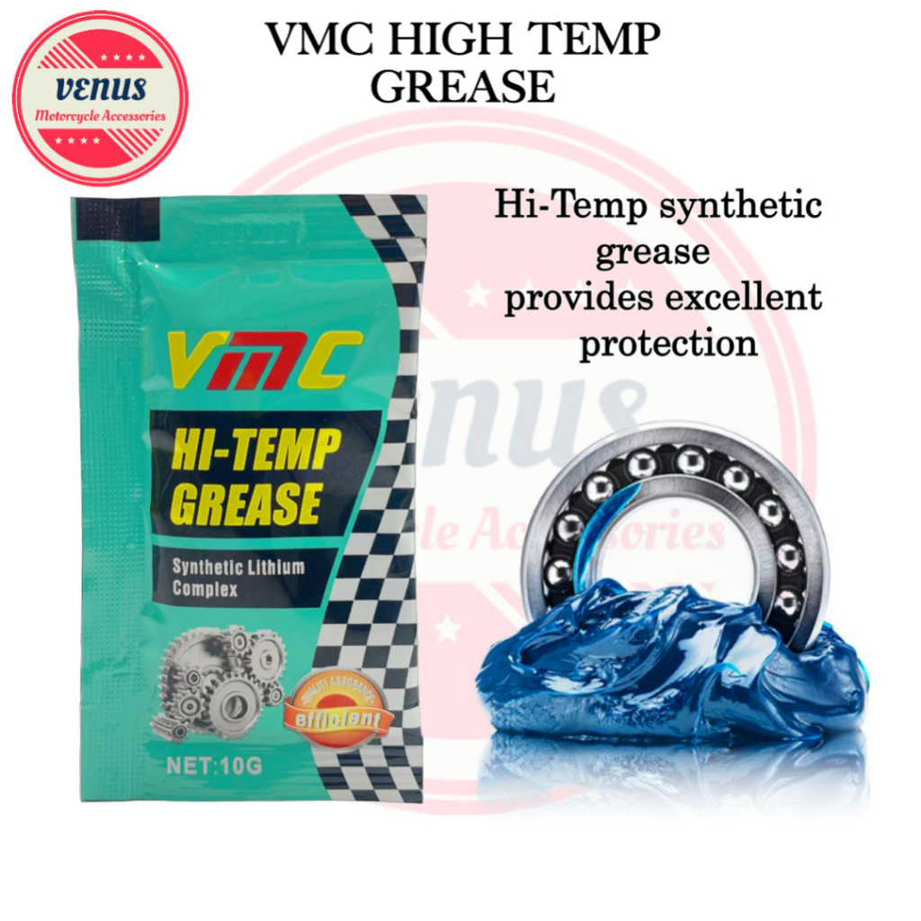 Venus Motorcycle Vmc Hi-Temp Grease Synthetic Lithium Complex 10g ...