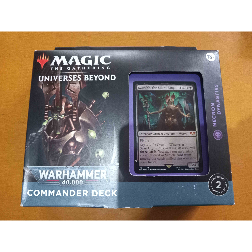 MTG Magic: the Gathering Sealed Warhammer 40,000 Commander Deck ...