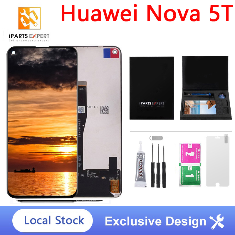 IPARTSEXPERT Original LCD For HUAWEI Nova 5T LCD Display Touch Screen Replacement For YAL-L21 ...