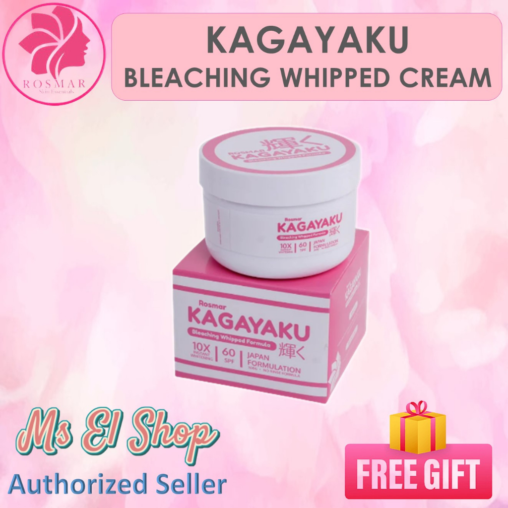 ROSMAR KAGAYAKU Bleaching Whipped Cream NO Rinse Formula | Shopee ...