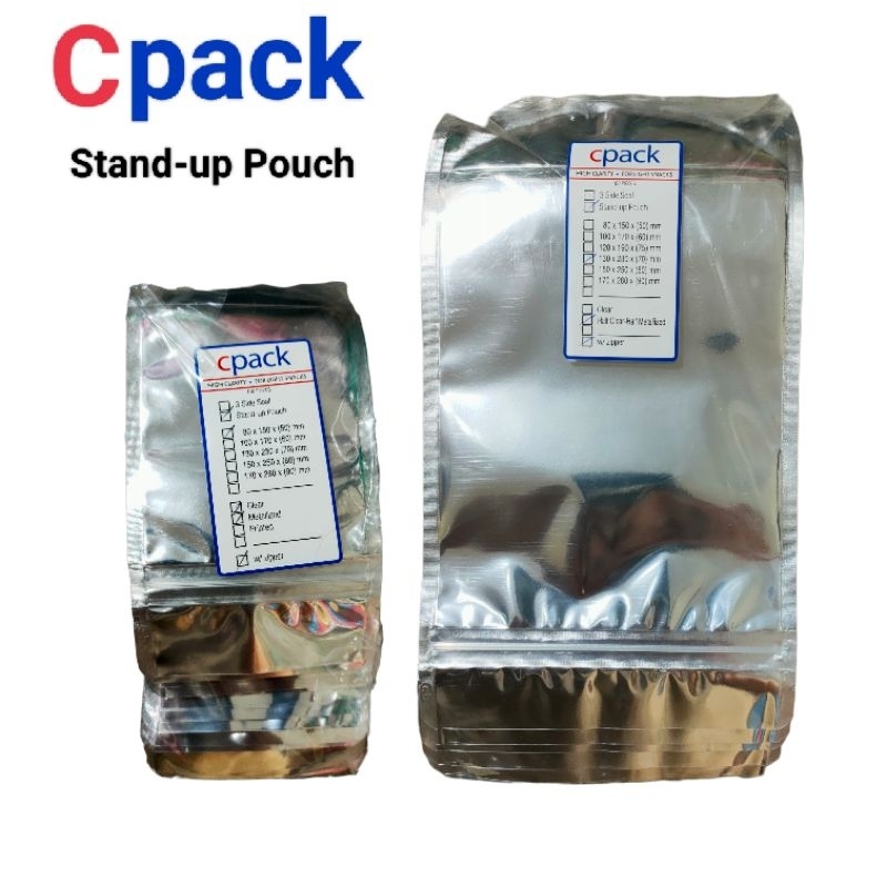 Cpack stand-up Pouch Zip Lock packaging Pouch | Shopee Philippines