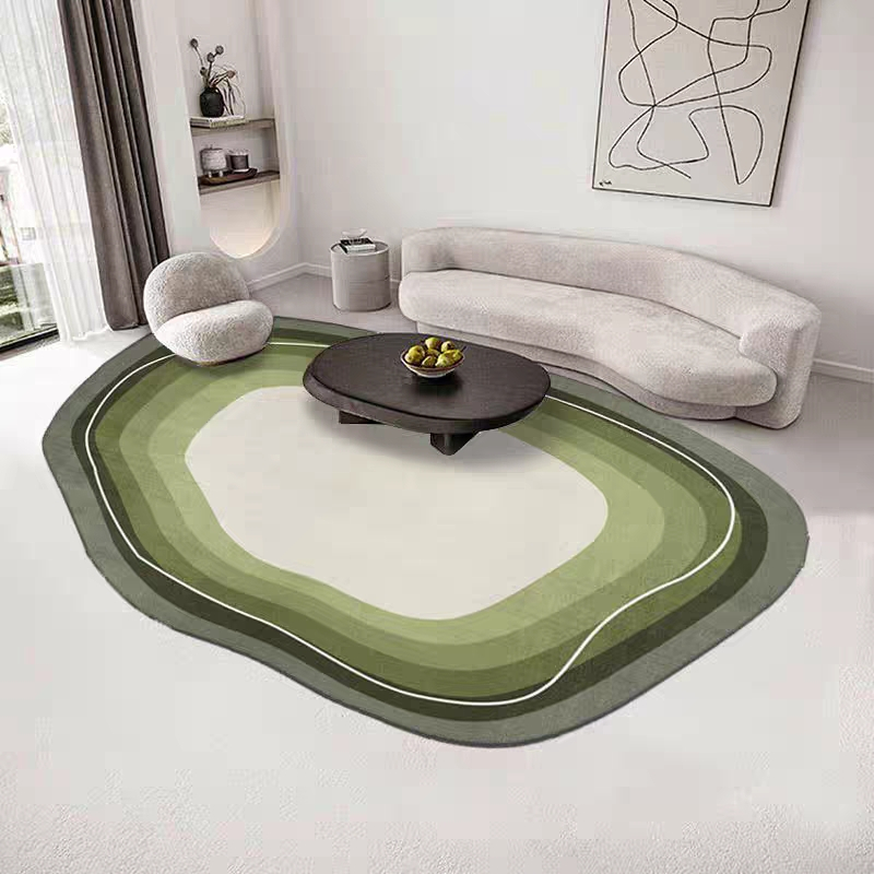 Irregular Shape 3D Floor Mat carpet Floor Carpet Rug for living room ...