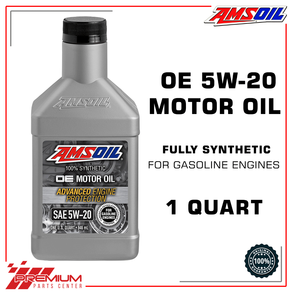 AMSOIL OE 5W-20 Synthetic Motor Oil 1 Quart (946ml) | Shopee Philippines