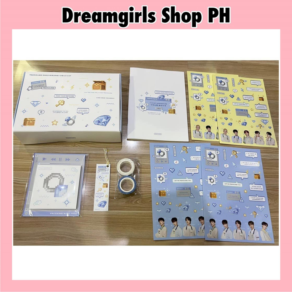 [Unsealed] TREASURE Anniversary Deco Kit | Shopee Philippines