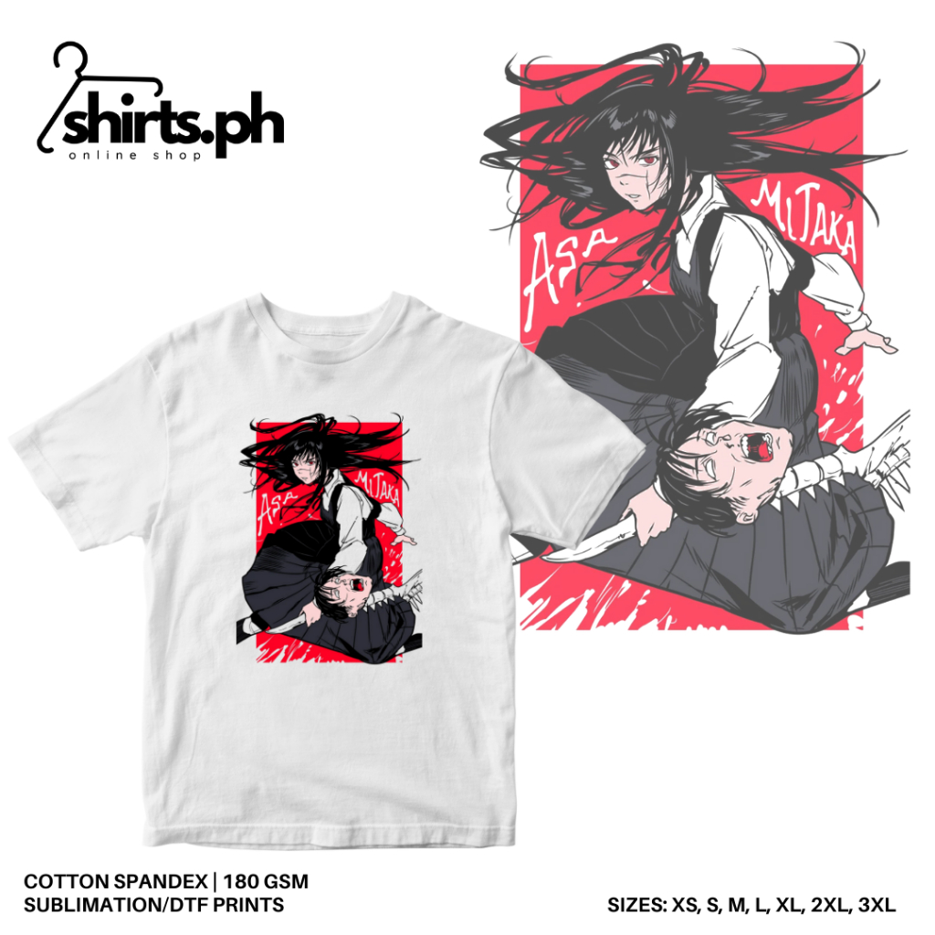 Chainsaw Man Asa Mitaka Yoru Anime Shirt Tshirt For Men For Women