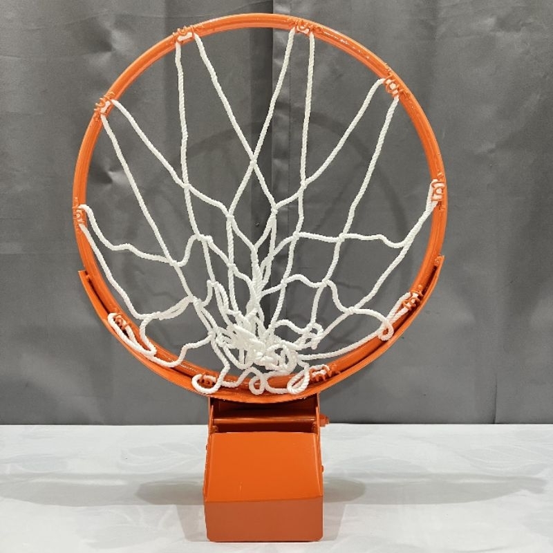 Basketball Ring 16" with Dual Spring, Cable type/HookHolder and Net ...