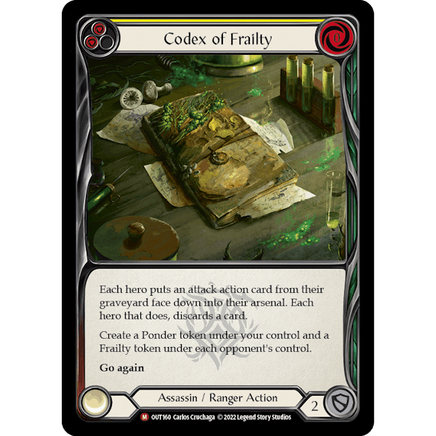 FAB Singles OUT [M] Codex of Frailty Flesh and Blood Singles | Shopee ...