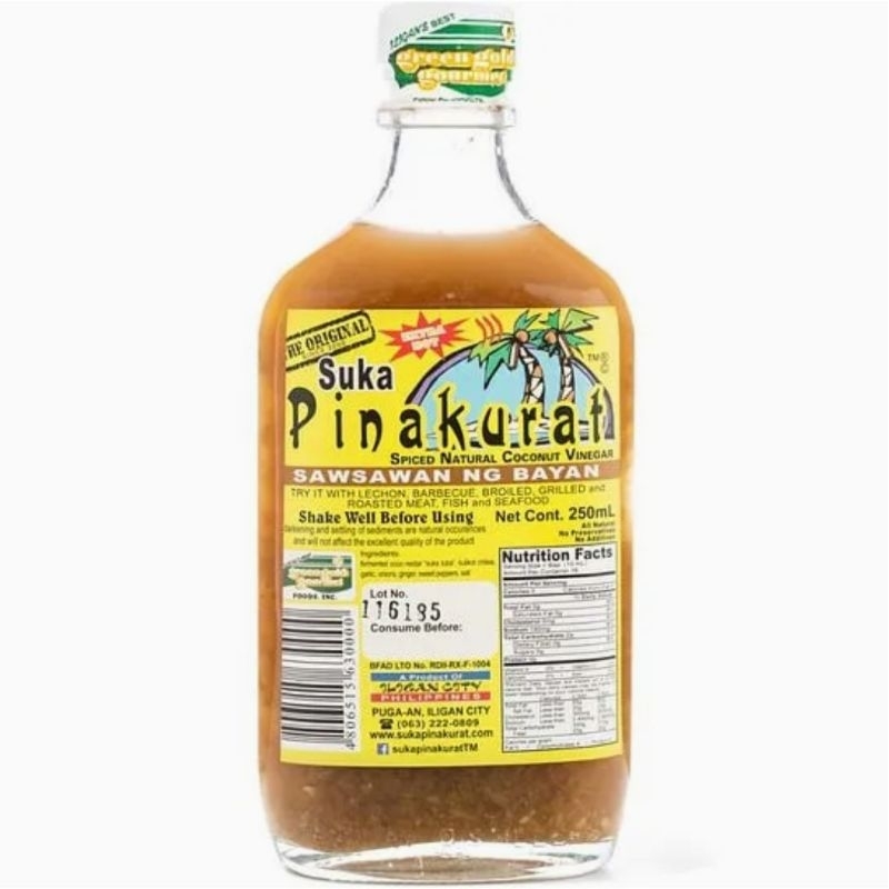 Pinakurat Original Suka Extra Hot 250ml | Shopee Philippines