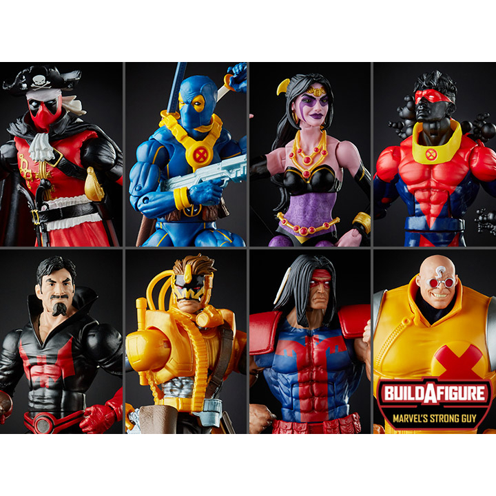 MARVEL LEGENDS DEADPOOL WAVE STRONG GUY BAF WAVE (SINGLES) (SEALED WITH ...