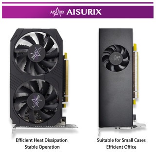 AISURIX NEW RX 550 4GB GDDR5 SFF Graphics Card GPU Video Card Gaming ...