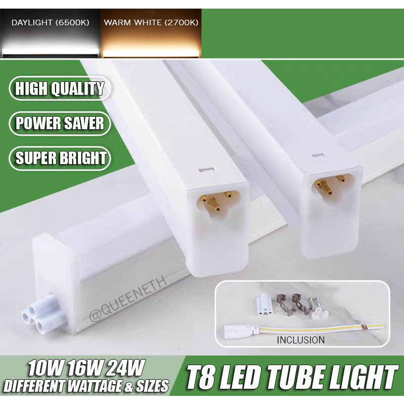 T8 Led Tube Light 24W 16W 10W Led Tube Bar Light For Kitchen Cabinet ...