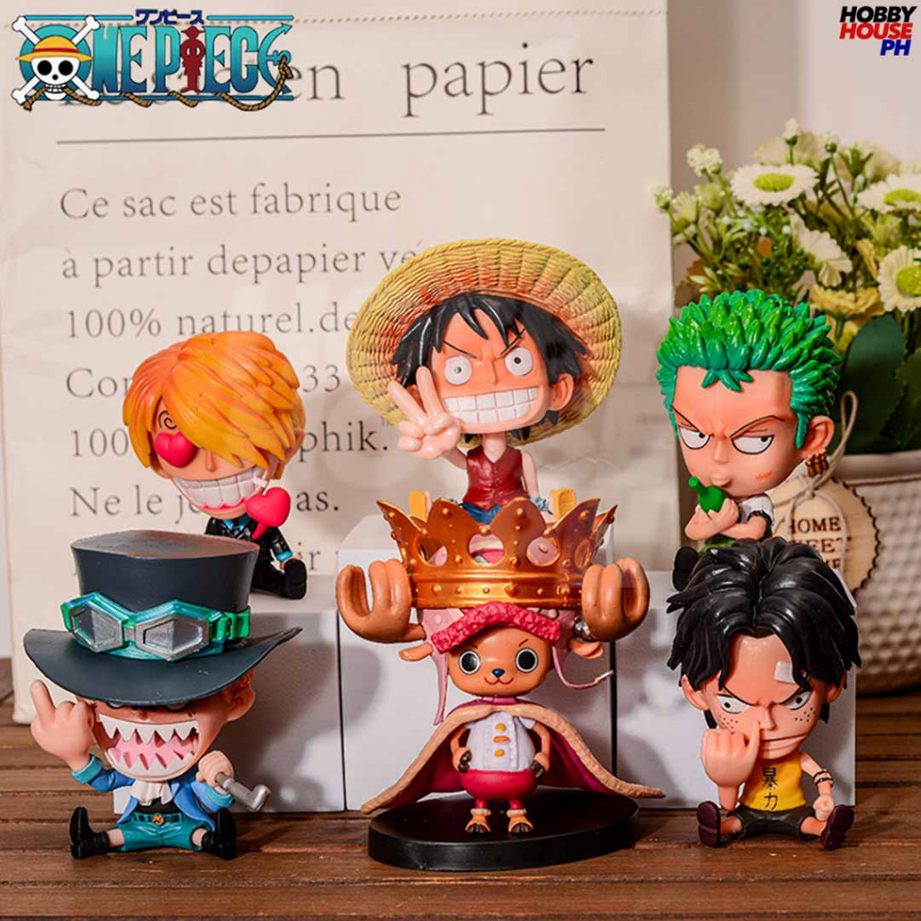 One Piece PVC Mini Chibi Series Toys | Shopee Philippines