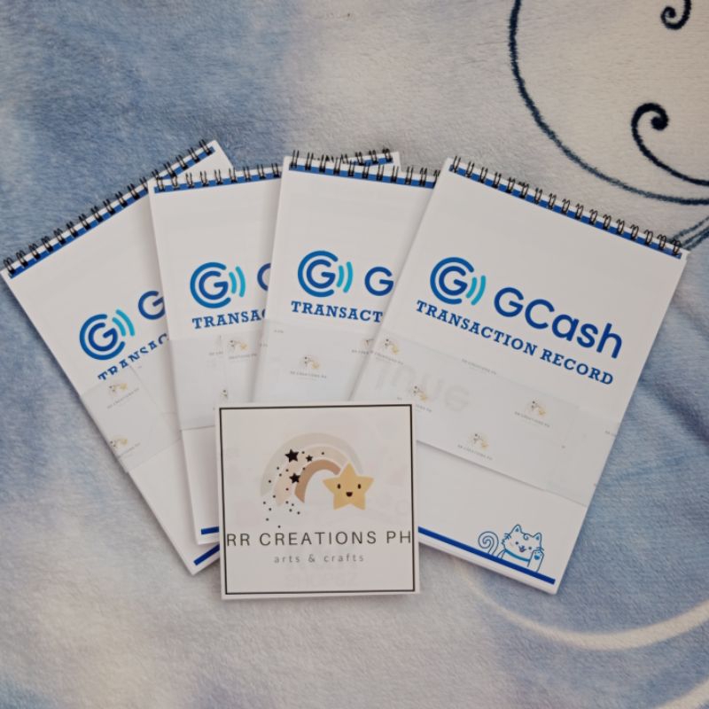 Gcash Transaction Record Notebook | 100 pages | 50 sheets | RR ...