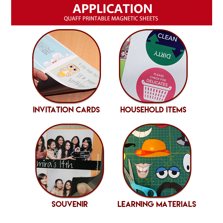 QUAFF Magnetic Printable Glossy Paper A4 (20 sheets per pack) | Shopee Philippines