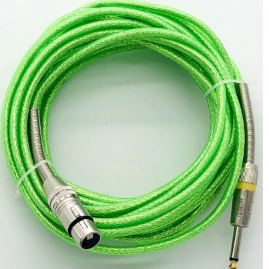 10M Colorful Quality Heavy Duty Short and Long Spring Microphone Wire ...