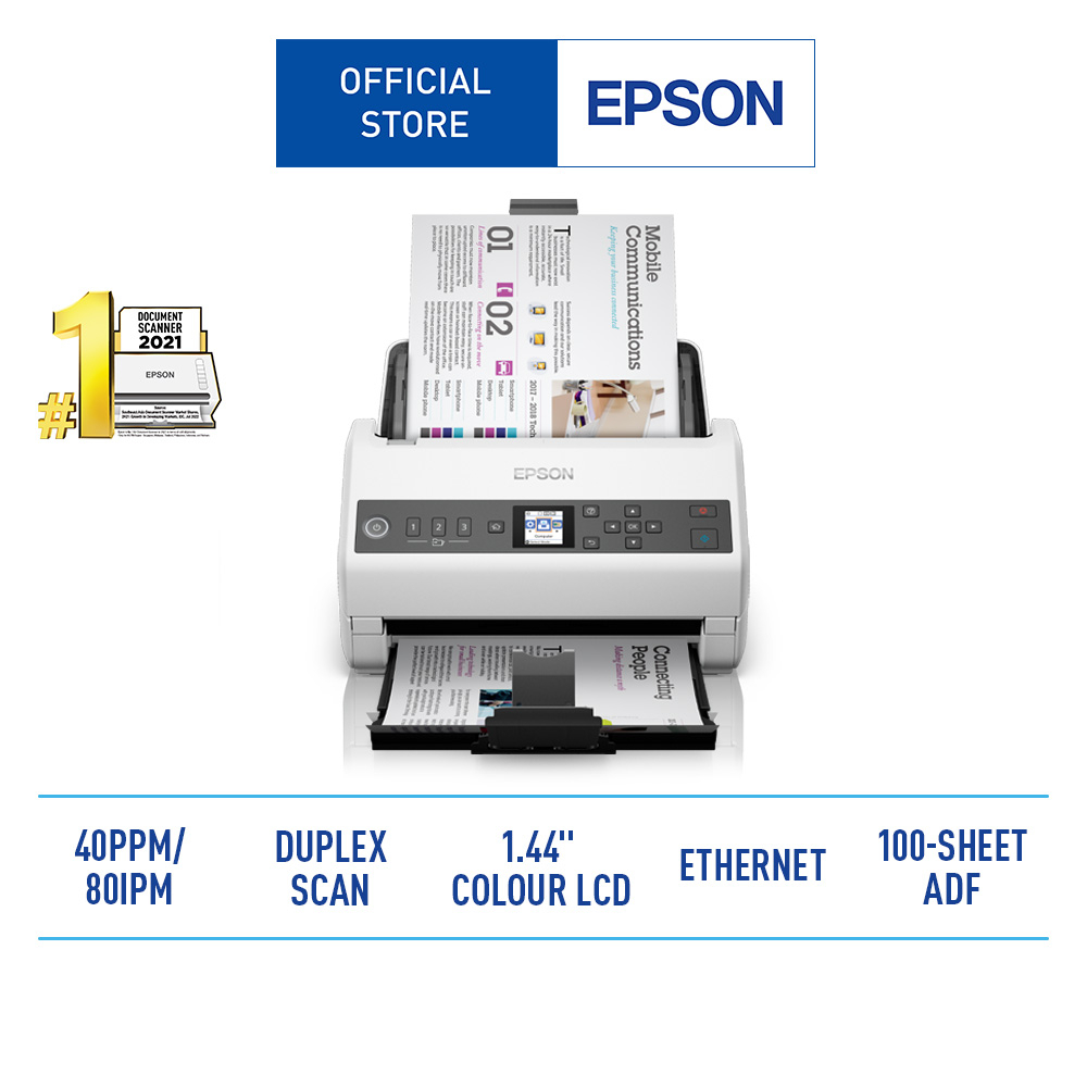 Epson WorkForce DS-730N A4 Duplex Sheet-fed Document Scanner | Shopee ...