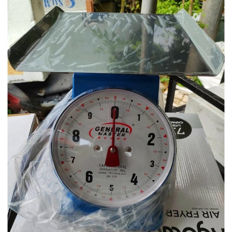 10 kilo Weighing Scale Timbangan General Master | Shopee Philippines