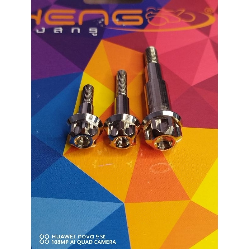 CNC HONDA CLICK LEVER BOLT SET | Shopee Philippines