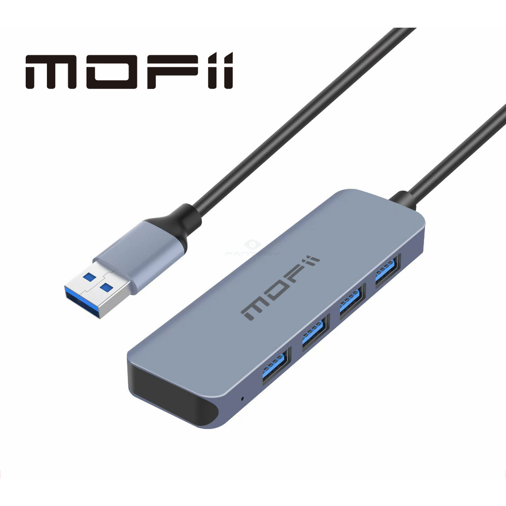 MOFii USB Hub 4 Ports USB 3.0 High Speed Original Fast Charging Adapter ...