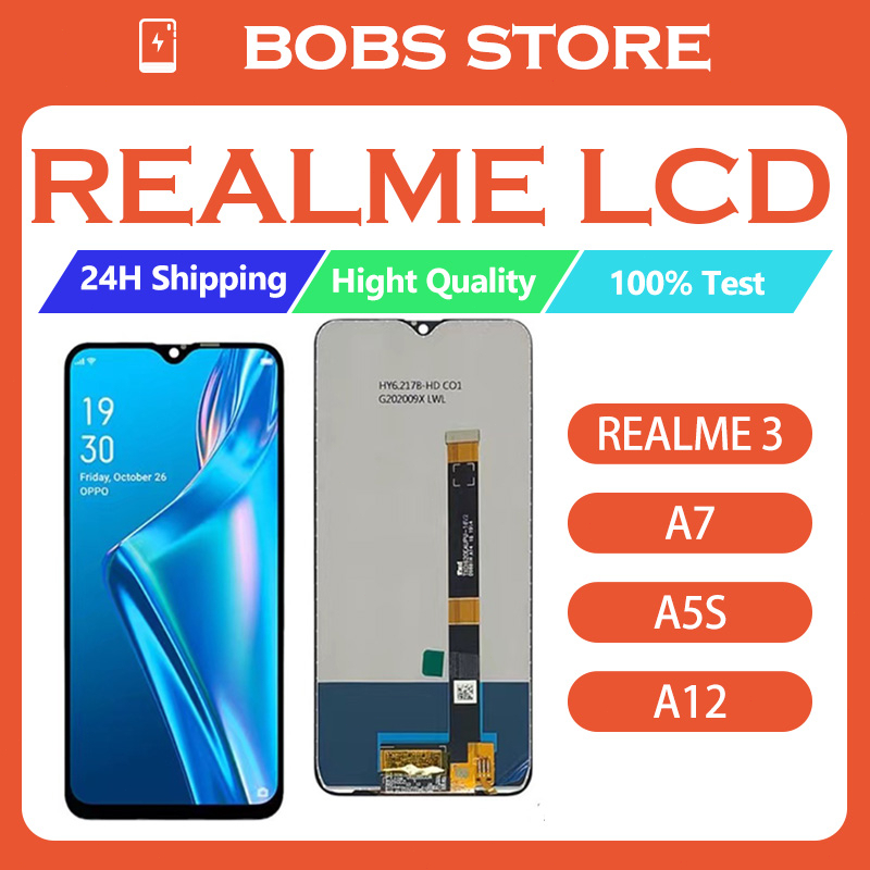 OPPO A5S A7 A12 LCD REALME 3 LCD DISPLAY TOUCH SCREEN ASSEMBLY FOR ...