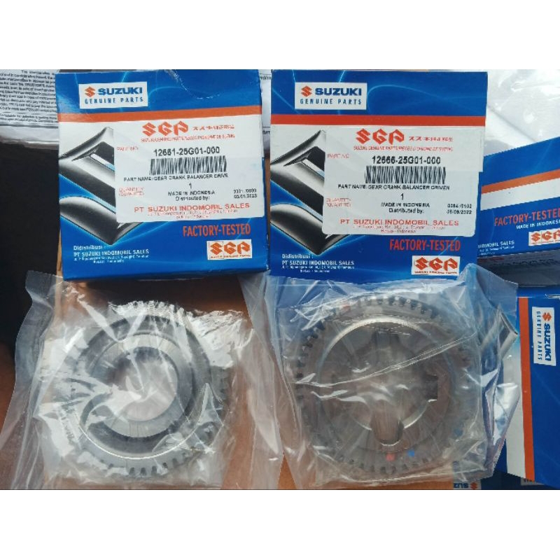 balancer raider 150 carb genuine drive and driven gear brand-new(SGP ...