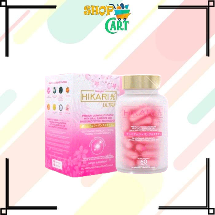 Hikari Ultra Premium Japan Glutathione with Oral Sunblock Technology 60 ...