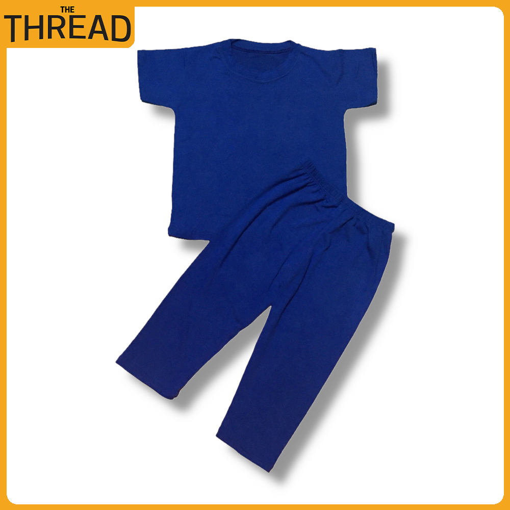 Terno Pajama Plain T-Shirt and Pants for Family Set | Shopee Philippines