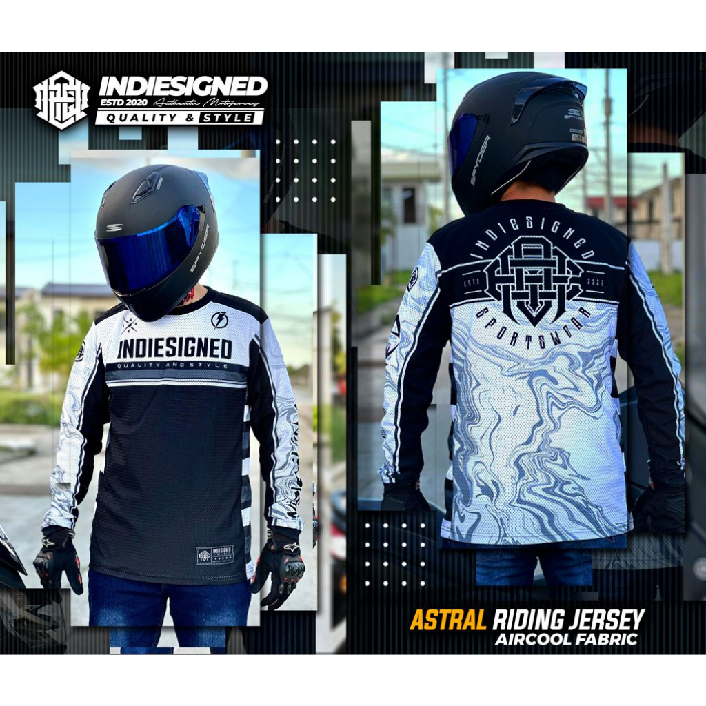 INDIE ASTRAL RIDING JERSEY (AIRCOOL) | Shopee Philippines