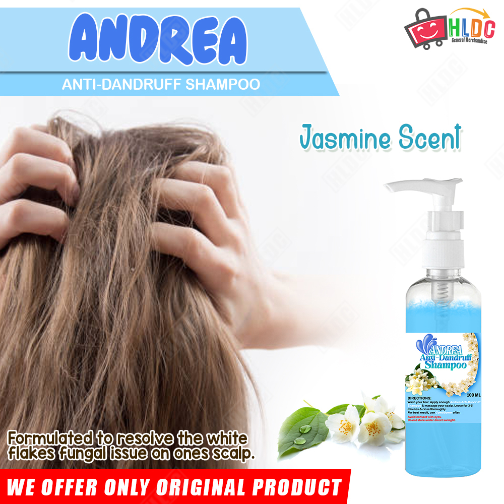 Andrea ANTI-DANDRUFF Shampoo 100ml ( Jasmine Scent ) - PANGTANGGAL ...