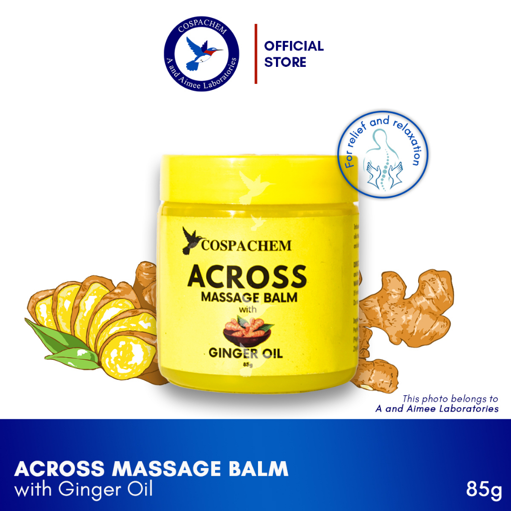 Across Massage Balm With Ginger Oil Shopee Philippines