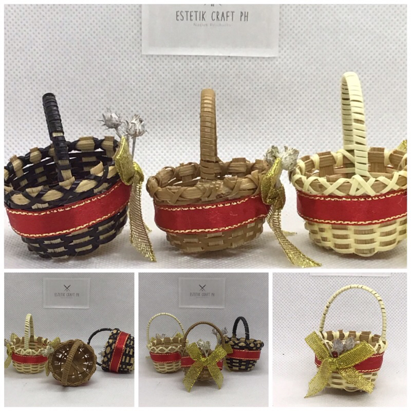 Native Petite Nito Basket, Christmas Ornaments | Shopee Philippines