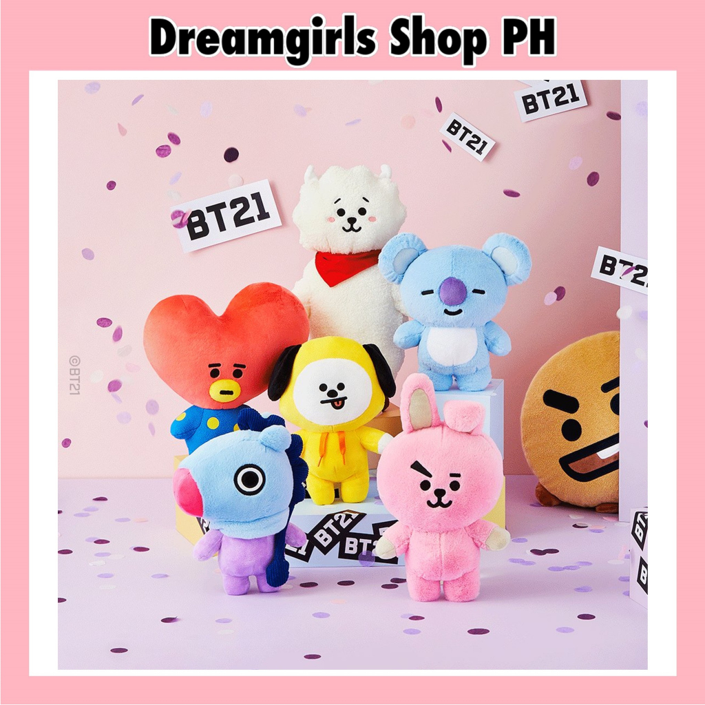 BT21 BTS Medium Standing Doll | Shopee Philippines