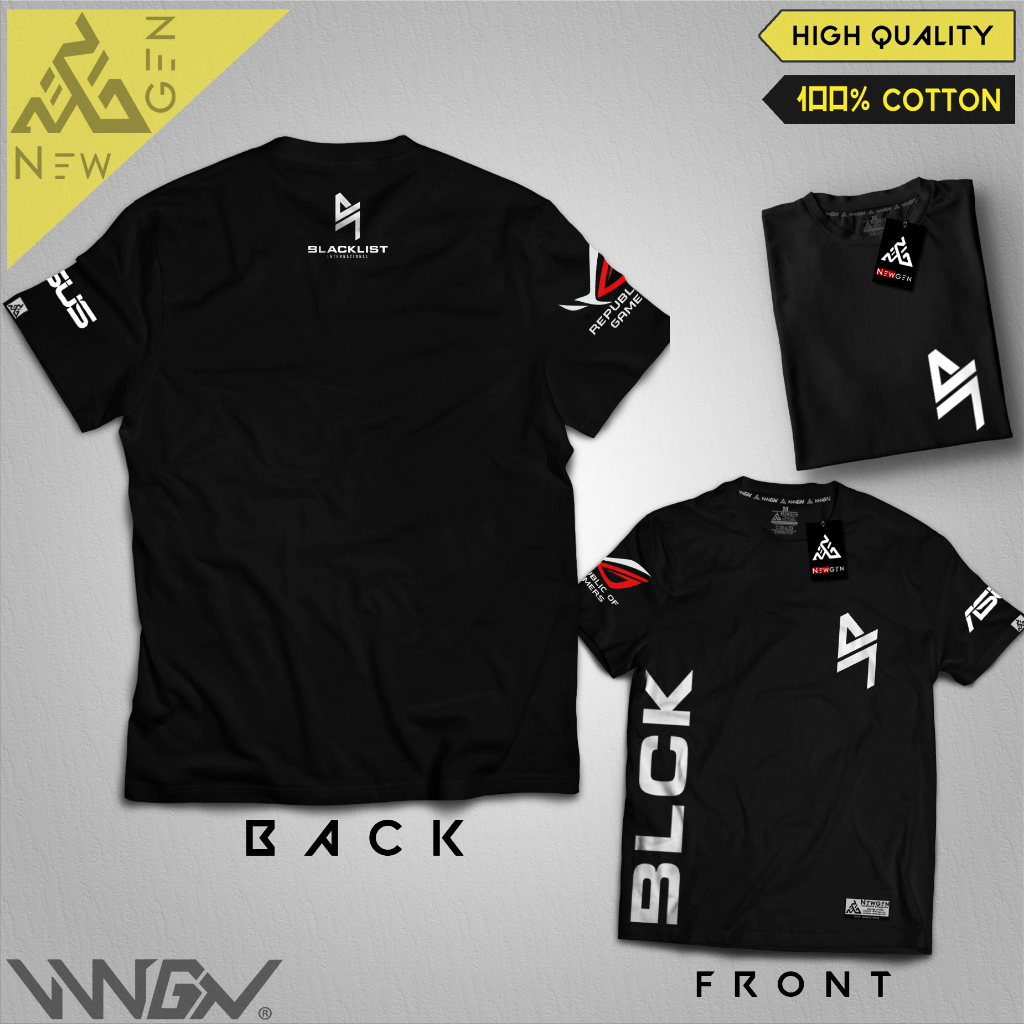 NEWGEN® CLOTHING - " Blacklist International " | MLBB | Pro Club ...