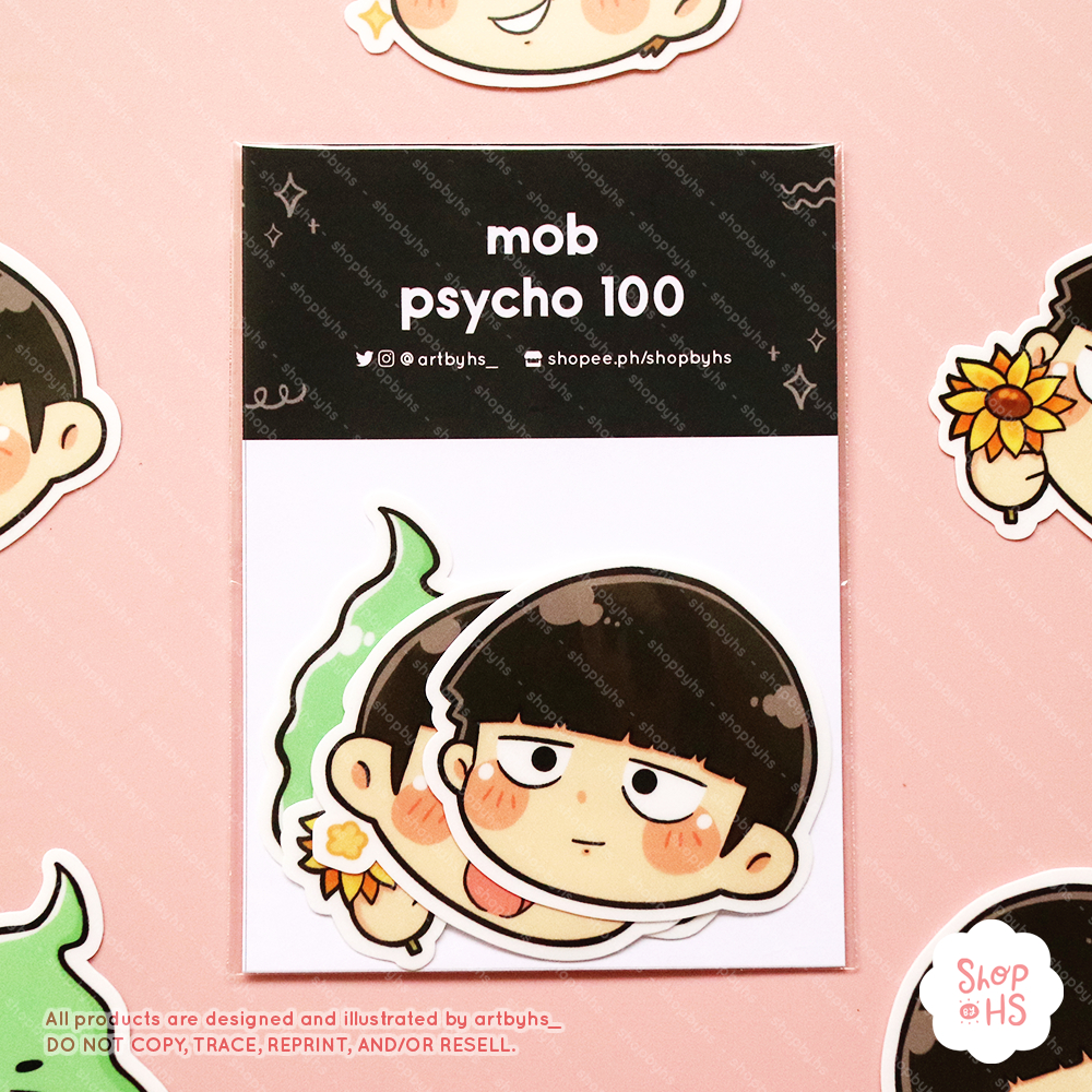 Mob Psycho 100 Vinyl Sticker Set | Shopee Philippines