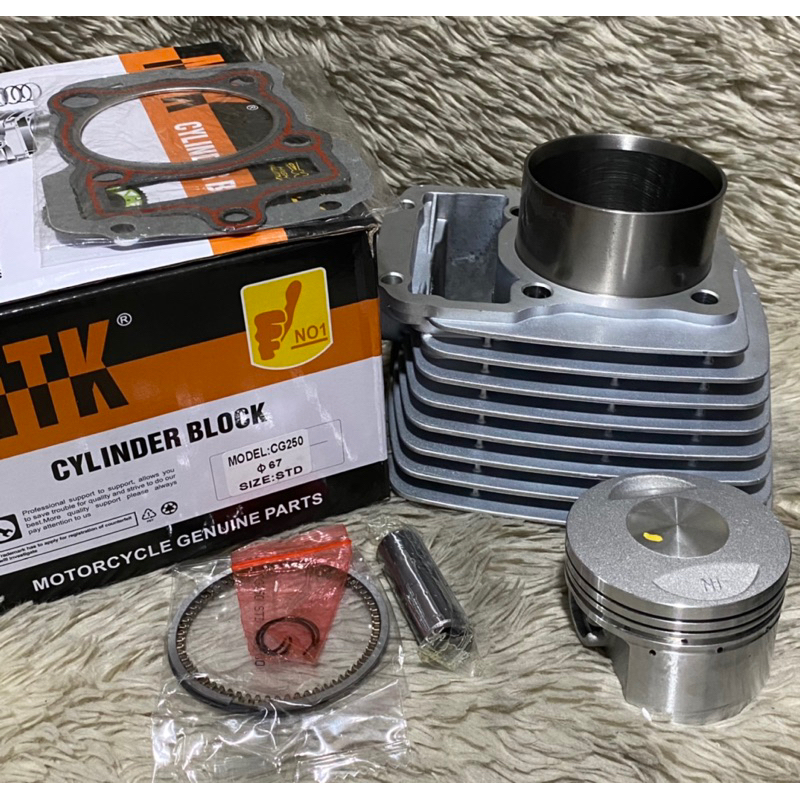MTK CYLINDER BLOCK CG250 STD/67 | Shopee Philippines