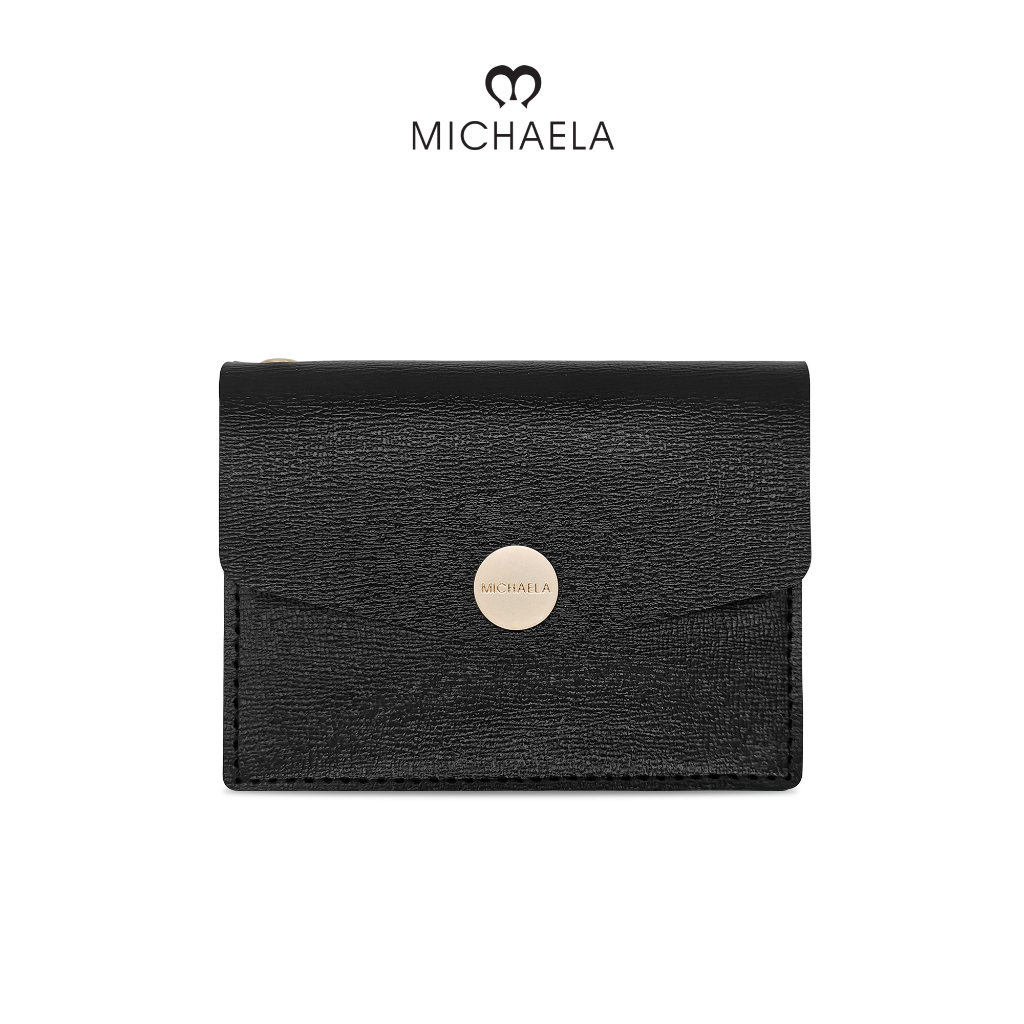 MICHAELA Mini Card Holder for Women Girls Minimalist Fashion Fits 10 ...