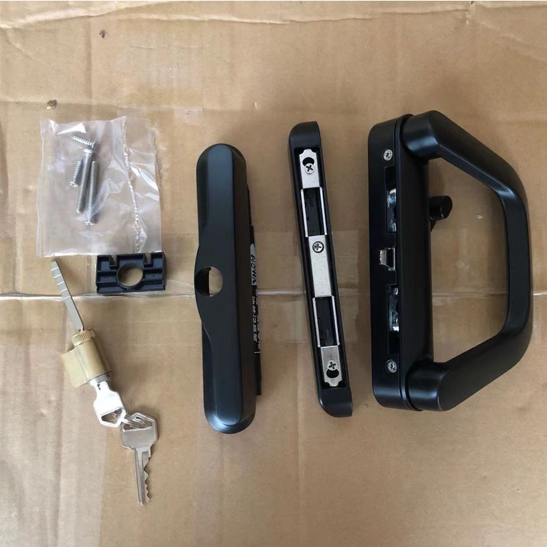 luxury door handle solid 900 series{single}{double}(white/black ...