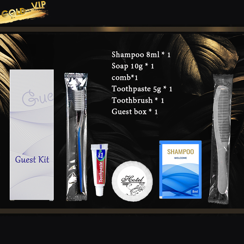 Hotel Guest Kit Set 4in1 Travel Kit shampoo sachet with comb-Hotel ...