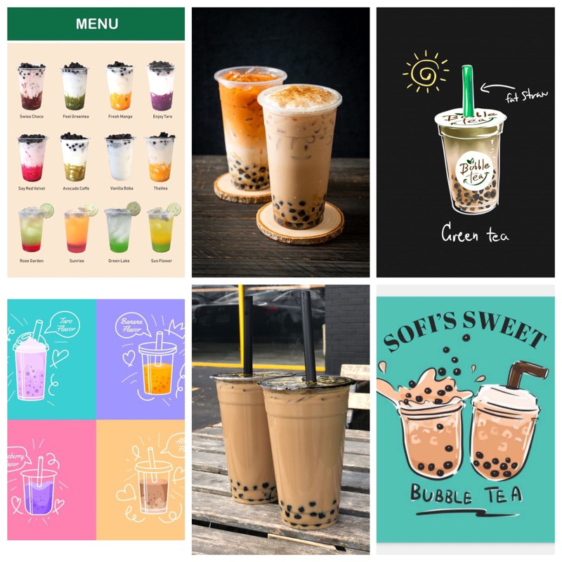 Milktea Batch 5 Design Theme Home Wall Decor A4 SIZE LAMINATED | Shopee ...