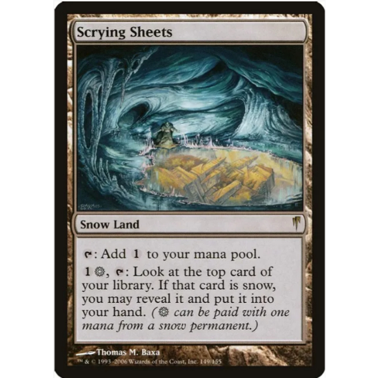 Scrying Sheets - Coldsnap (CSP) | Shopee Philippines
