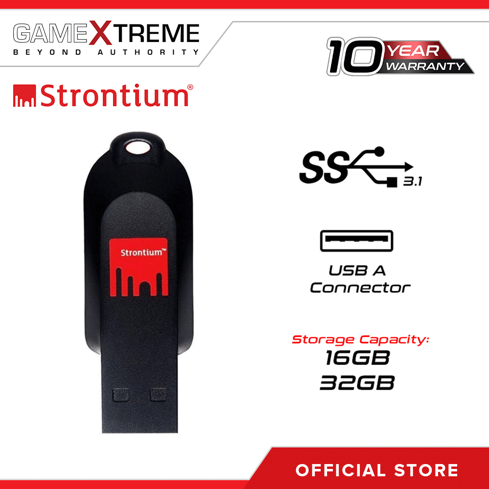 Strontium Pollex USB Flash Drive Black | Shopee Philippines