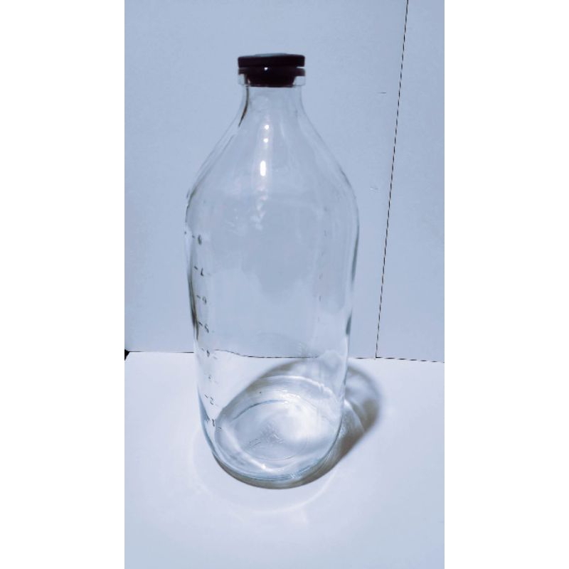 Dextrose Bottle Glass 1L | Shopee Philippines