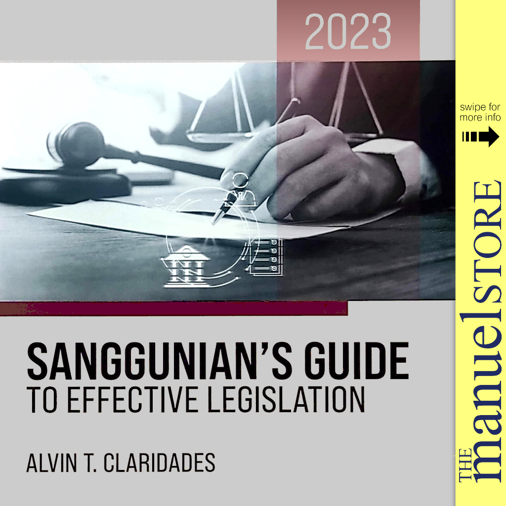 Claridades (2023) - Sanggunian's Guide to Effective Legislation ...