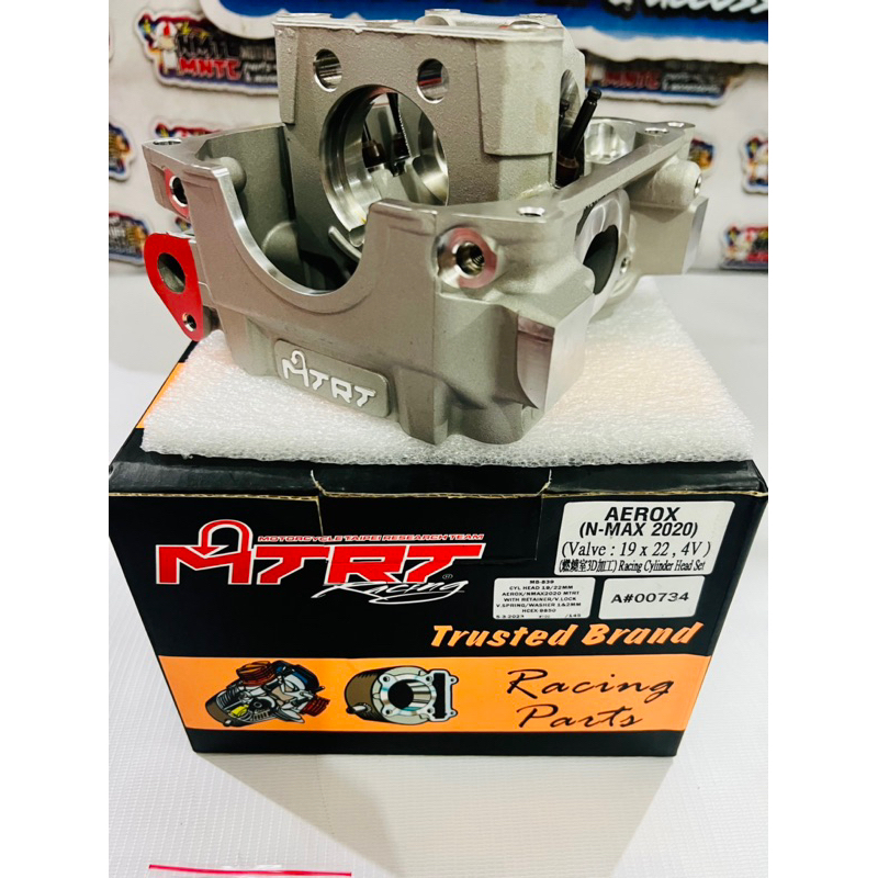 MTRT CYLINDER HEAD ASSY BIG VALVE 19/22 4V NMAX155V2/ AEROX155 V1/V2 ...