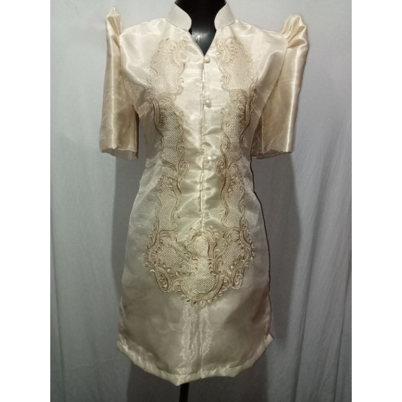 Filipiniana barong dress | Shopee Philippines