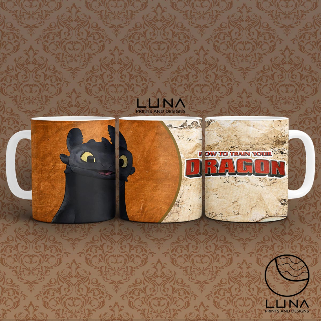 How to Train your Dragon Mug Collection ( Toothless , Hiccup ) - The ...