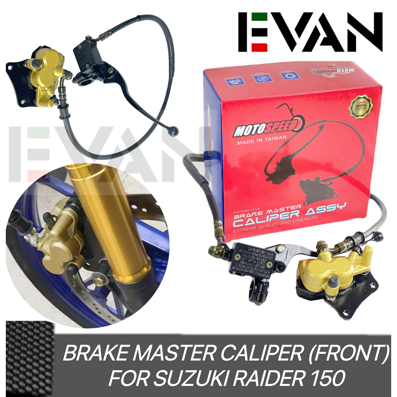 EVAN.SHOP Brake Master Caliper (Front) Assy For Raider 150 Motorcycle ...
