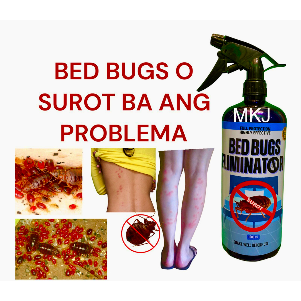 BED BUGS SUROT KILLER DUST MITES REMOVER ODORLESS MABISANG PAMATAY ...