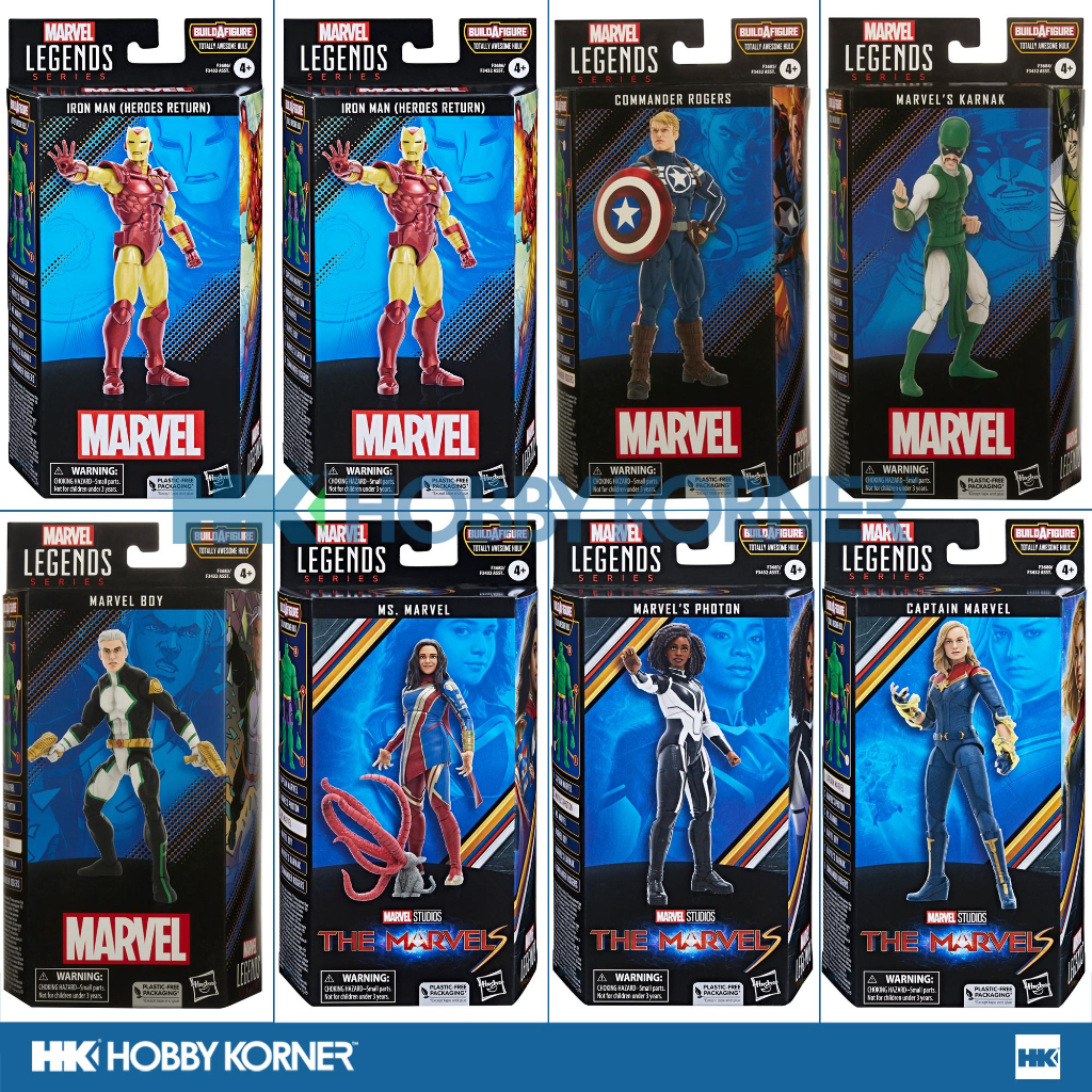 (IN STOCK) HASBRO Marvel Legends 6 Inch Scale The Marvels Wave Case of ...