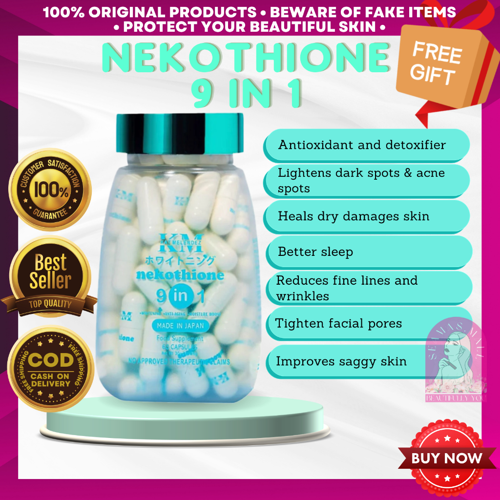 100% Original Nekothione by Kat Melendez 9 in 1 Whitening Anti-Aging ...